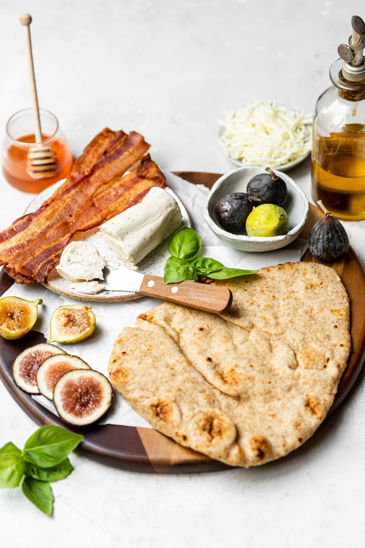 Fig and Bacon Flatbread - Danilicious